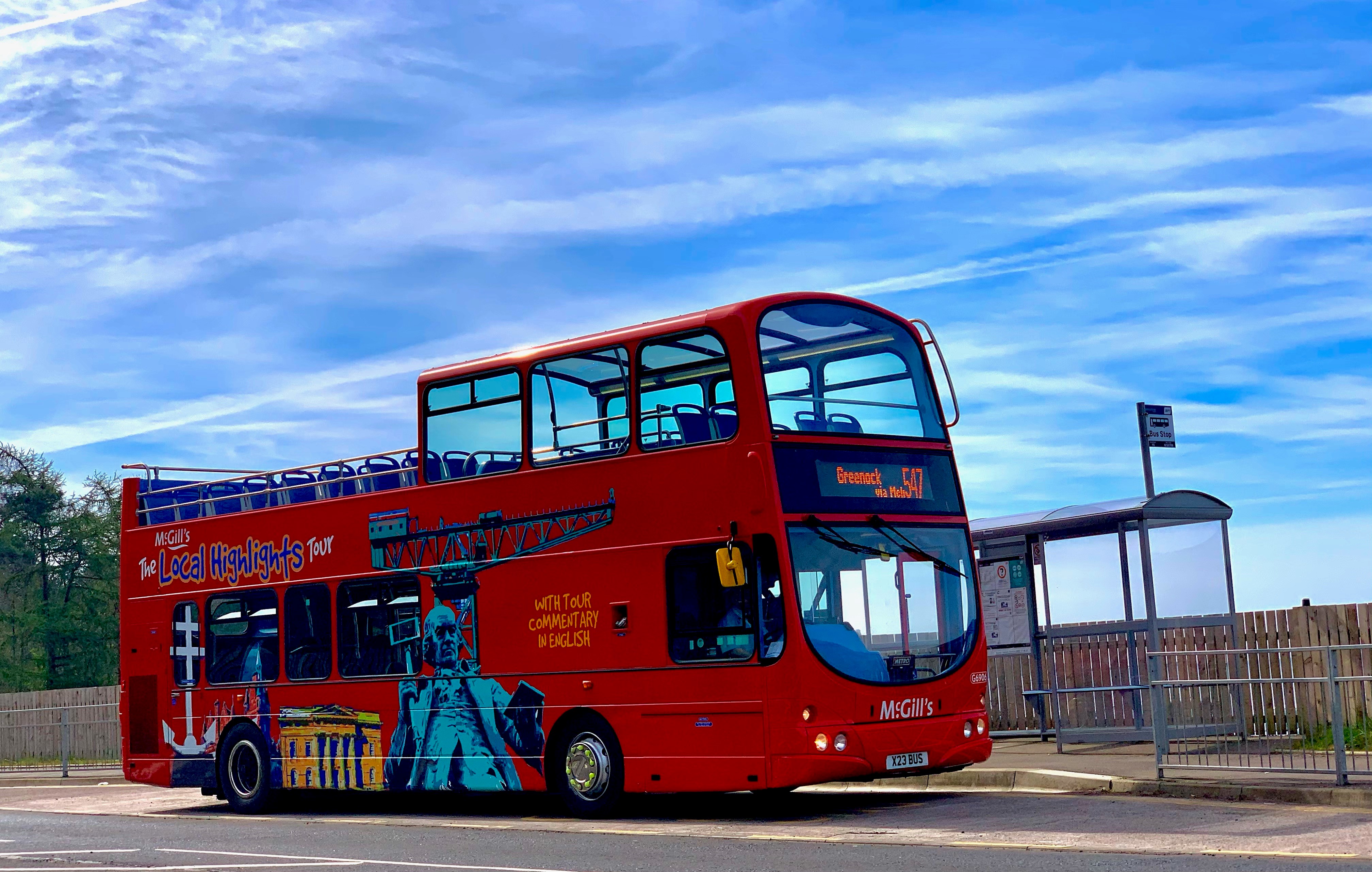 Hire Our Open Top Buses - Midland Bluebird
