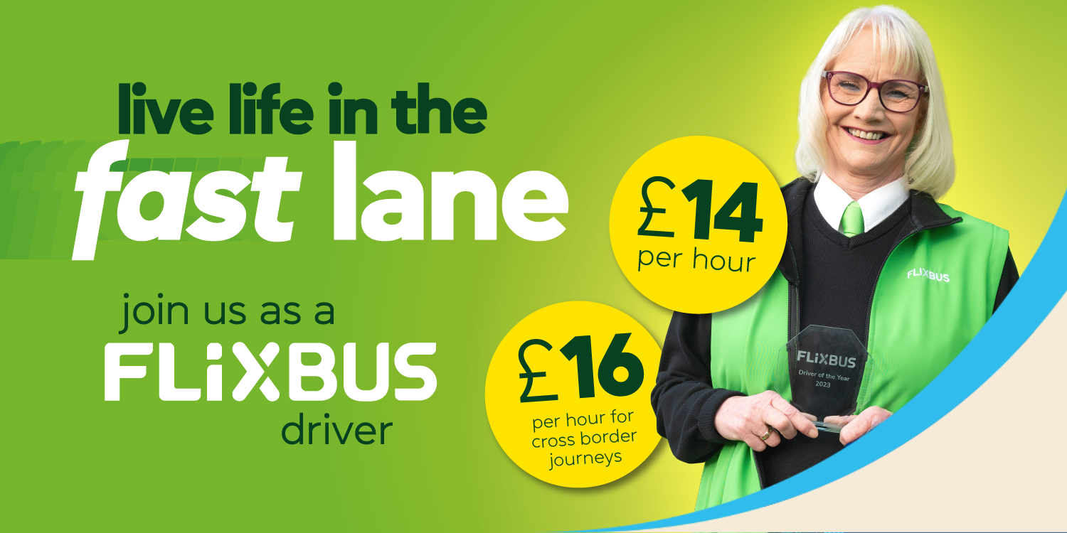 Flixbus Coach Drivers - Midland Bluebird
