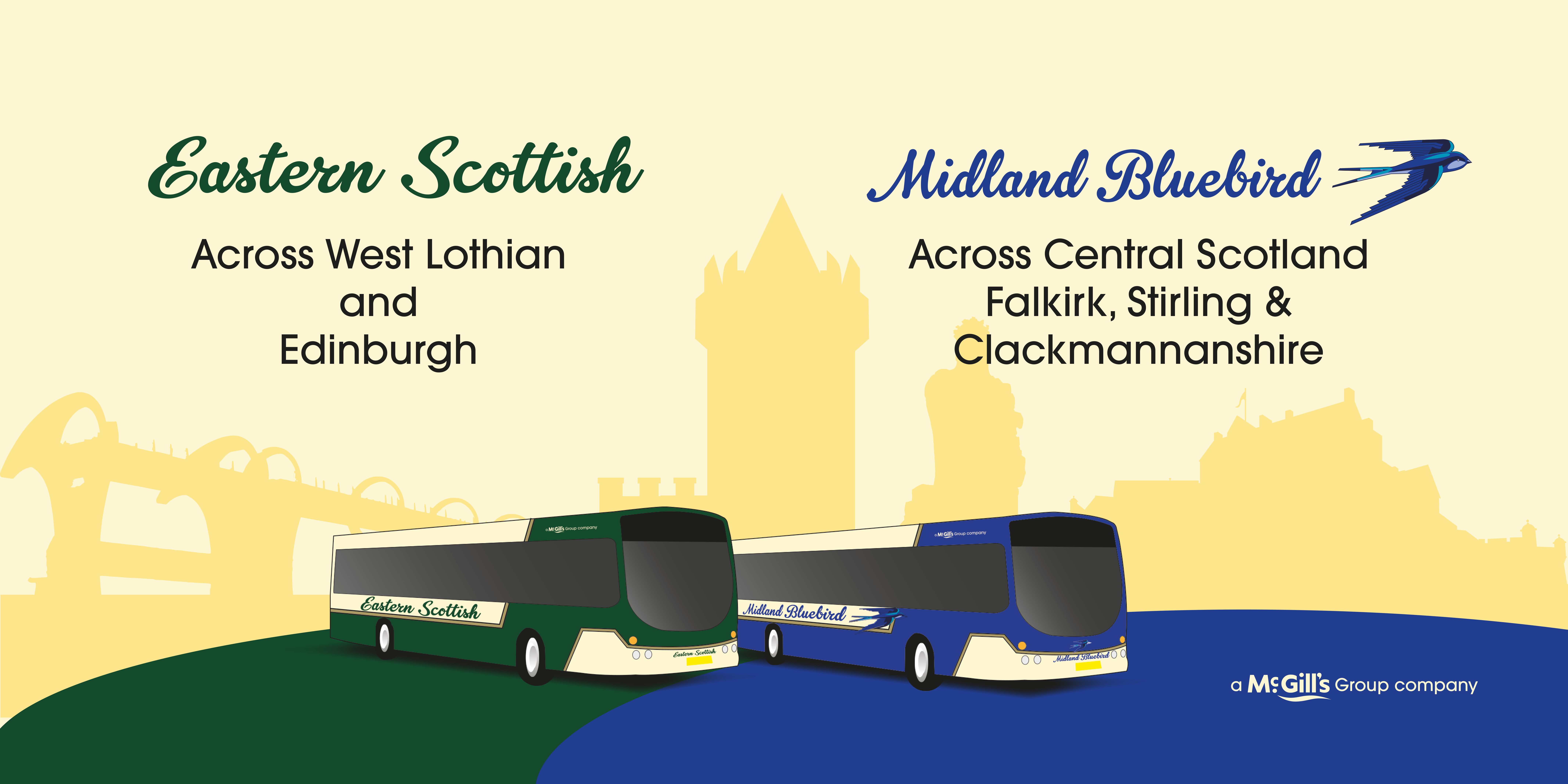 McGill’s acquires First Scotland East bus business - Midland Bluebird