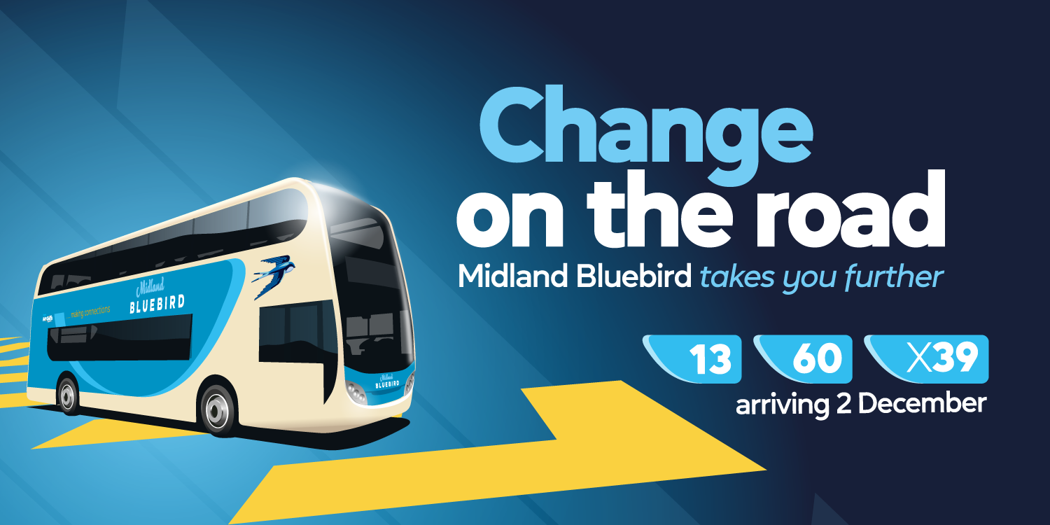 On the Move: Midland Bluebird Extends Services to New Areas with Routes ...
